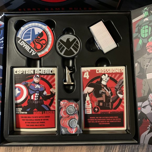 Spin Masters | Toys | Hail Hydra Board Game Marvel By Spin Master Hail ...